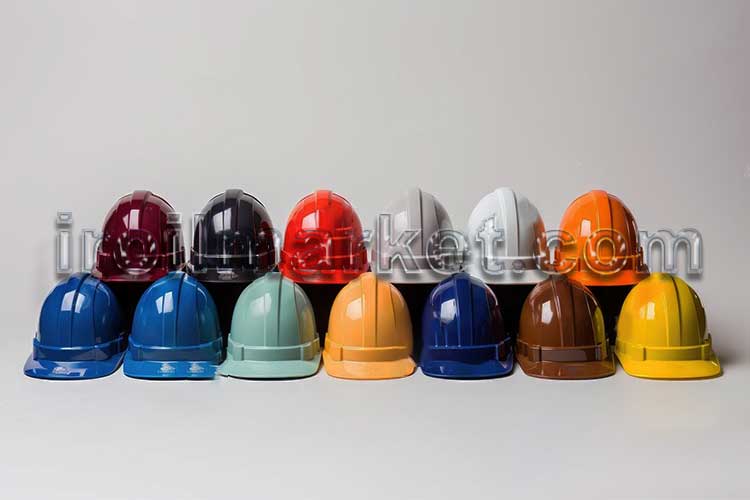 رنگ های مختلف کلاه های ایمنی به چه معناست؟ - iroilmarket